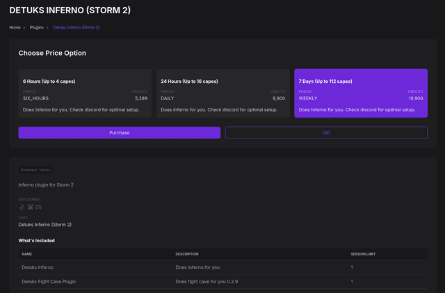 How to Use Detuks Inferno Plugin In Storm Client (Updated)